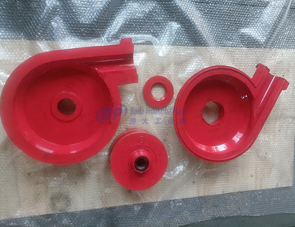 wear-resistant rubber slurry pump